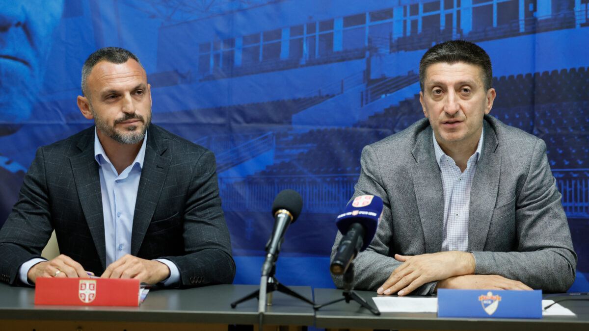 KONFERENCIJOM ZA MEDIJE U PROSTORIJAMA FUDBALSKOG SAVEZA BEOGRADA ...